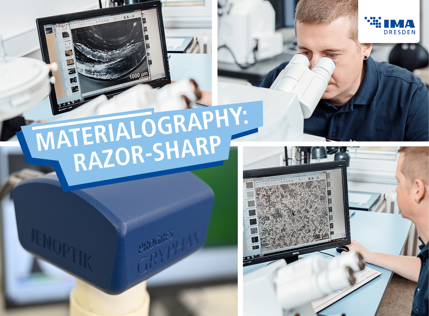 Post Materialography – Modernisation Camera Technology - IMA Dresden