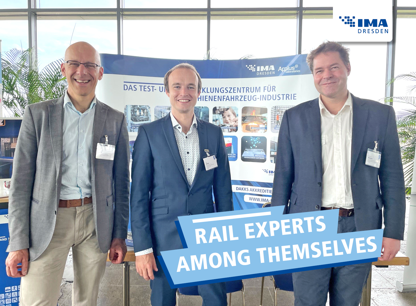 Post Rail experts among themselves - IMA Dresden